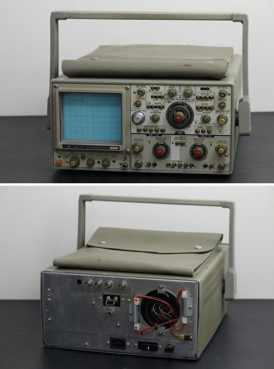 Yahoo!オークション - 【IWATSU 岩崎】（SS-5711）シンクロスコープ オ...