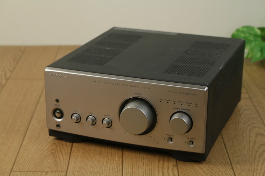 代購代標第一品牌－樂淘letao－【ビクター】（VICTOR AX-F1）プリメインアンプ 現状!! 管Z7198