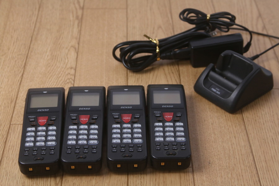 日本代購代標第一品牌【樂淘letao】－【DENSO BHT-904B BHT-900Bシリーズ】ハンディターミナル4点 現状!! 管Z7972